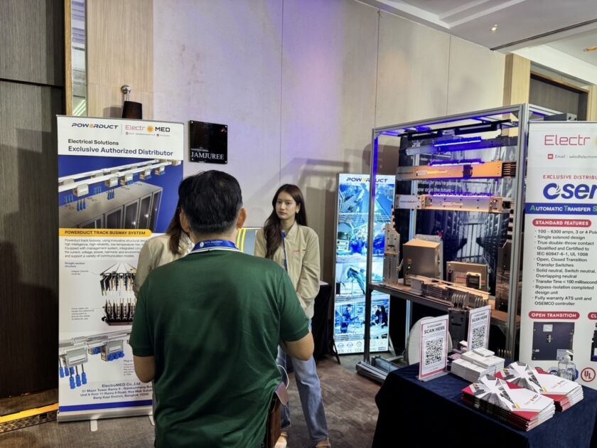 ElectroMED Showcases PowerDuct Busway and OSEMCO ATS at Data Center Knowledge Sharing 2025 ...